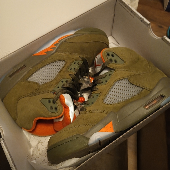 Jordan | Shoes | Olive Green 5s | Poshmark